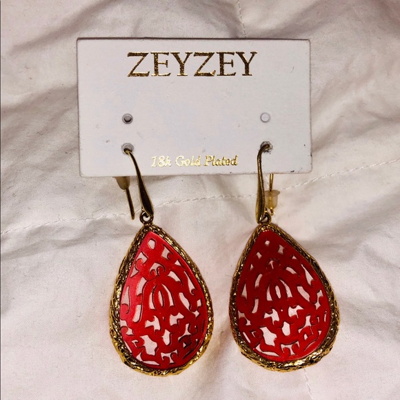 Nordstrom | Jewelry | Nwt Zeyzey 8k Gold Plated Earrings | Poshmark